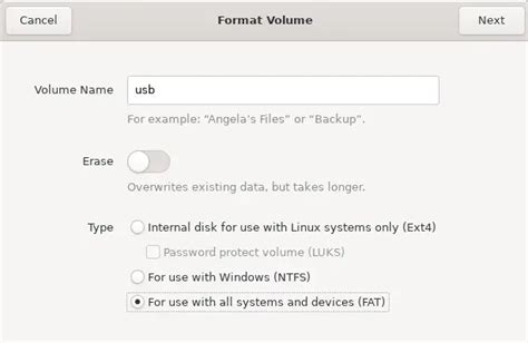 How To Format A Usb Drive In Debian Vitux