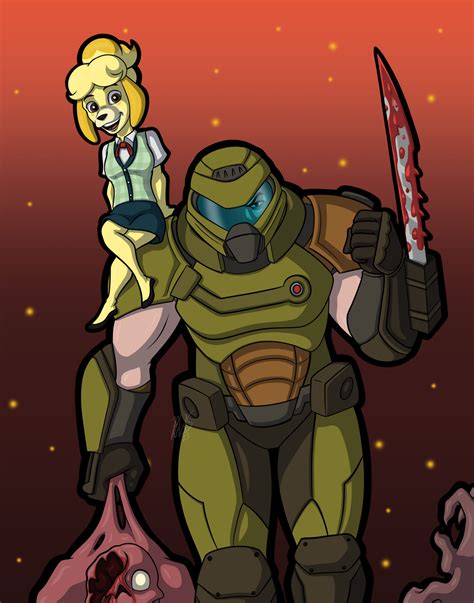 Doom Crossing By Araghenxd On Deviantart