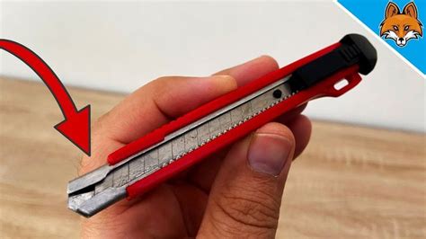 Du Hast Cuttermesser Dein Ganzes Leben Lang Falsch Benutzt 💥 Wusstest