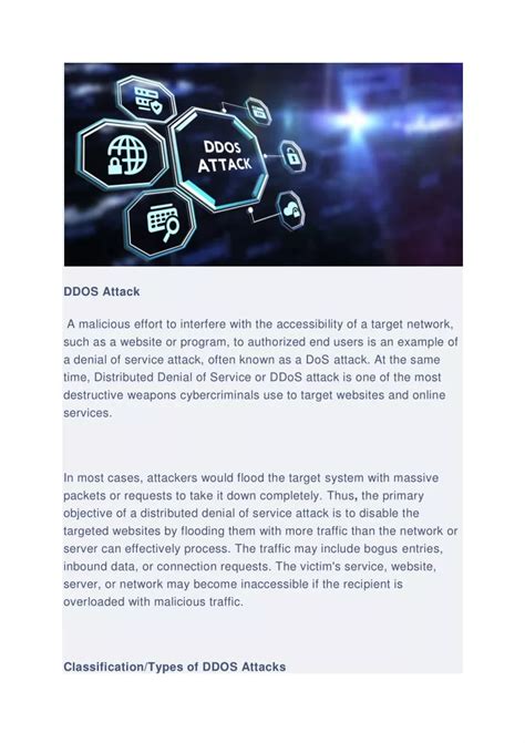 Ppt Ddos Attack Powerpoint Presentation Free Download Id11789598