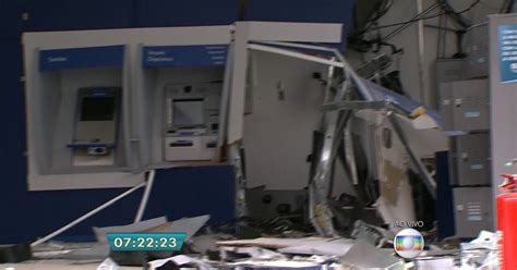 G1 Quadrilha Explode Caixas Eletrônicos Na Zona Norte De São Paulo