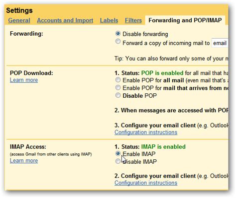 Add Your Gmail Account To Outlook Using IMAP