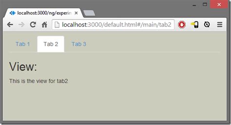 Deep Linking A Tabbed Ui With Angularjs