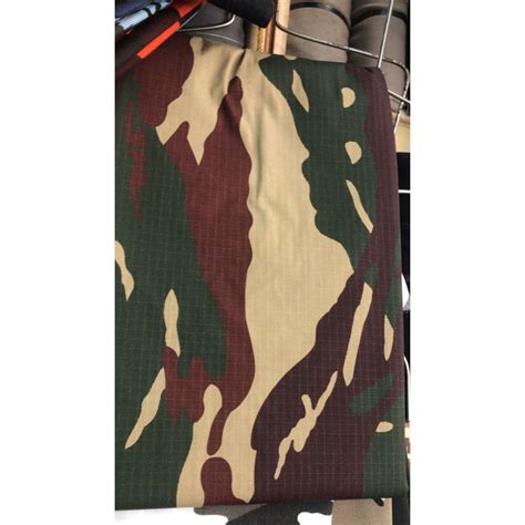 Jual Kain Ripstop Motif Loreng Doreng Army Tentara Bahan Meteran Shopee Indonesia