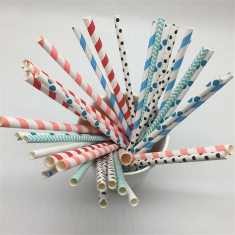 Fda Approved Biodegradable Paper Straws Cocktail Drinking China