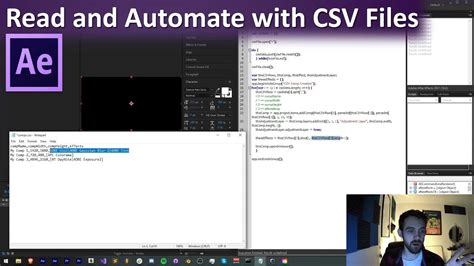 After Effects Scripting Tutorial Read And Automate With Csv Files Youtube