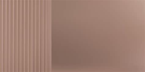 Mocha Mousse Background With 3d Reeded Translucent Glass Elegant Gradient Backdrop In Color Of