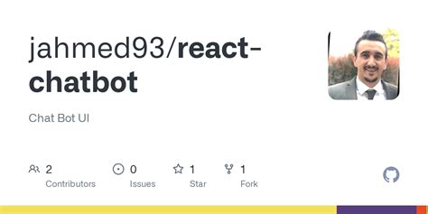 Github Jahmed React Chatbot Chat Ui