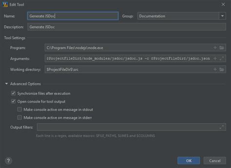 How To Generate A Jsdoc Documentation In Idea Webstorm Stack Overflow