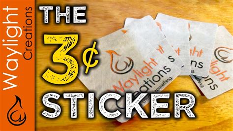How To Make DIY Vinyl Stickers Waylight Creations