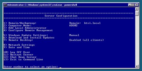 Commands For Windows Server Core Hyper V Server Thomas Maurer