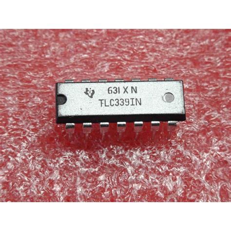 Ci TLC 339 IN Ic TLC339IN LinCMOSE Micropower Quad Comparators PLA029