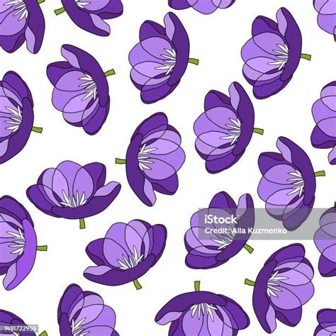 푸른 튤립봄 컬러풀 한 벡터 일러스트 만화 스타일 직물 섬유 종이디자인 부활절 생일 3월 8일 휴일 인쇄물 잎이 있는 꽃 꽃 식물에 대한 스톡 벡터 아트 및 기타 이미지