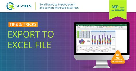 Export Data To Excel XLSX File In Classic ASP EasyXLS Guide