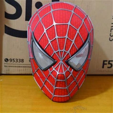 Movie Spider Man Tobey Maguire Cosplay Mask Full Face Headgear