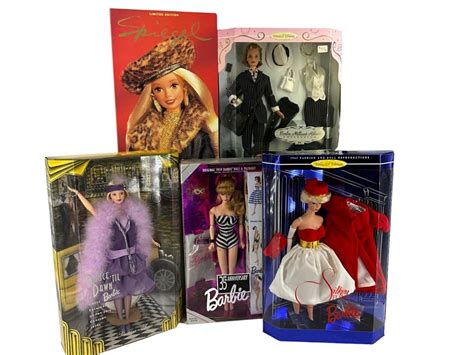 Lot 5 Limited And Collector Edition Barbies Lot 5 Limited And Collector Edition Barbies
