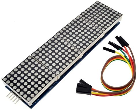 High Display Ldtr Wg0221 Max7219 Microcontroller 4 In 1 Display Dot Ma