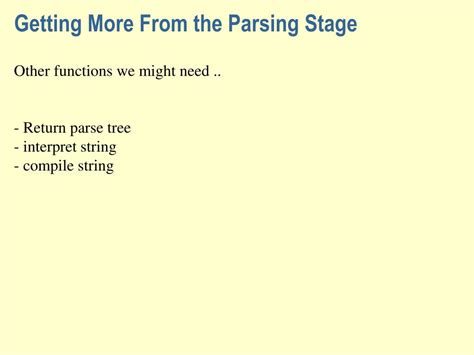 ppt parsing using logic programing well prolog powerpoint