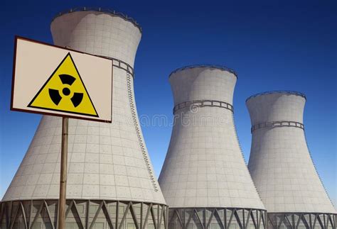 Nuclear Power Plant Stock Illustration Illustration Of Evaporation
