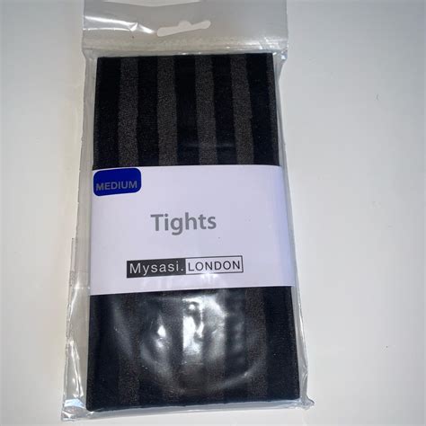 Womens Black Hosiery Tights Depop