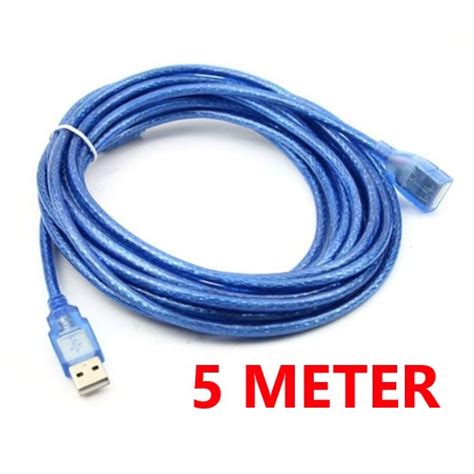 Jual Kabel USB Hub Male Female 2 0 Extension Extention 30cm 1 5m 3m 5m 10m Shopee Indonesia