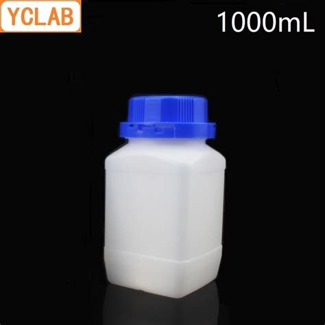 Yclab 1000ml Square Sampling Bottle Hdpe Plastic 1 Vicedeal