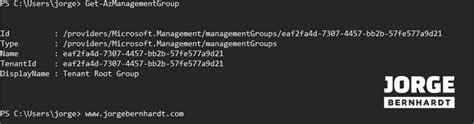 Azure Management Groups · Jorge Bernhardt