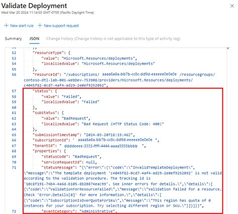 Vm 및 환경 오류 문제 해결 Azure Devtest Labs Microsoft Learn