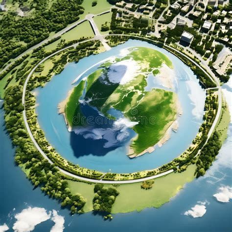 Earth Observation Ai Generatet Stock Illustration Illustration Of Monitor Weather 307655464