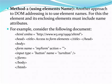 Unit Ii Java Script And Xhtml Documents And Dynamic Documents With Javascript Pptx