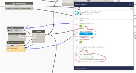 Dynamo Player Conditional Input Revit Dynamo