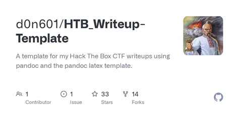 GitHub D0n601 HTB Writeup Template A Template For My Hack The Box