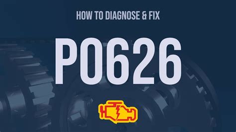 How To Diagnose And Fix P0626 Engine Code OBD II Trouble Code Explain YouTube
