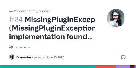 Missingpluginexception Missingpluginexception No Implementation Found For Method