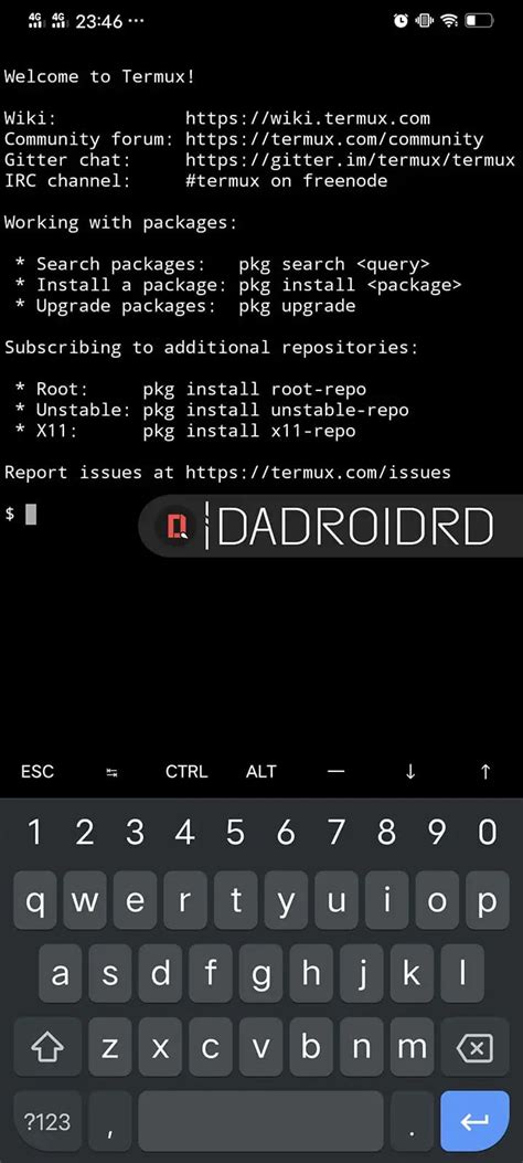 Cara Menjalankan Cmd Terminal Di Smartphone Android Dadroidrd