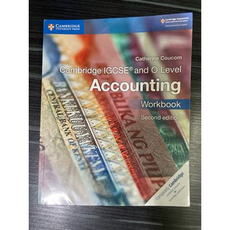 Cambridge Igcse And O Level Accounting Workbook Second Edition 70 New Second Hand Shopee