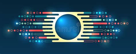 Visualization Of A Large Amount Of Data Abstract Transformation Of