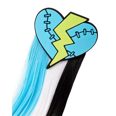 Frankie Stein Clip In Hair Extensions Monster High