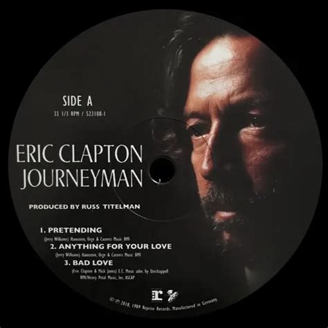 Eric Clapton Journeyman Reissue Remastered 2lp Vinilinės Plokštelės Vinilai Lpmanija