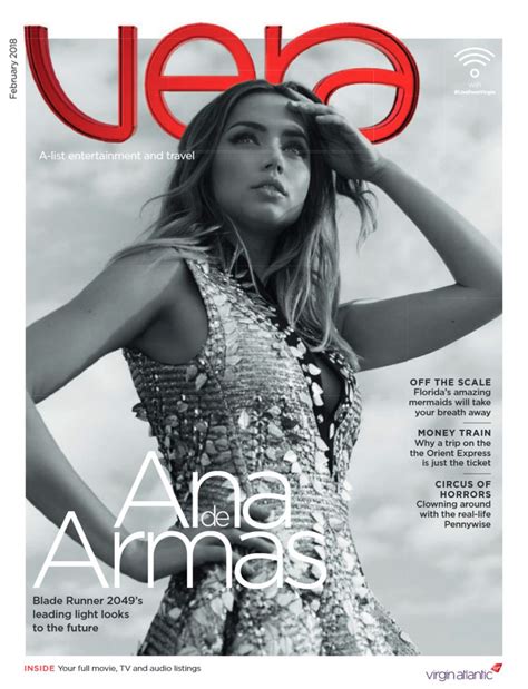 Ana De Armas Photoshoot For Vera Magazine • Celebmafia