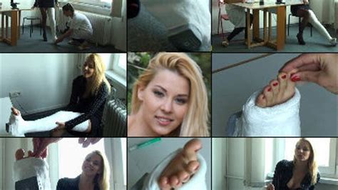 Cindy Hope Llwc Doctors Office Foot Oil Massage Extreme Foot Play