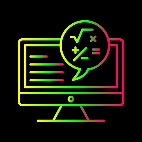 Maths Vector Icon 20227440 Vector Art At Vecteezy