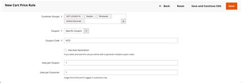Create A Cart Price Rule Adobe Commerce