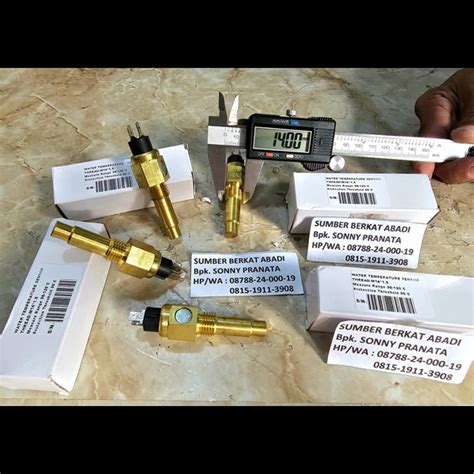 Jual VDO SWITCH WATER TEMPERATURE SENSOR 120C DRAT 14MM WATER SENDER SENSOR SUHU Jakarta
