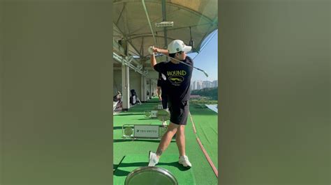 4번아이언 스윙🌬️ 골프골프선수아이언스윙정면스윙아이언정면스윙운동운동선수kpgakpga프로데일리골프