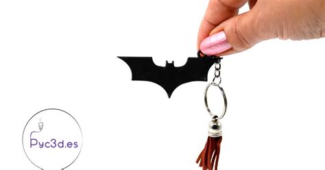 Batman Logo Keychain By Pyc3des Download Free Stl Model