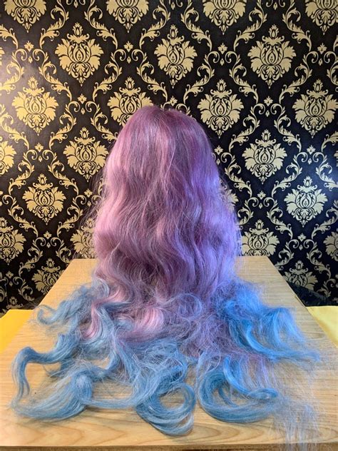 Wig Ungu Biru Kesehatan Kecantikan Perawatan Rambut Di Carousell