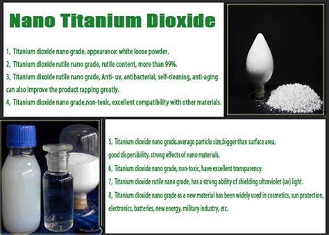 Industrial Nano Tio2 Coating Rutile Grade Titanium Dioxide For Uvb