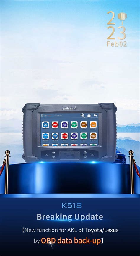 Lonsdor K518ise Updated Toyota 8a 4a Obd Backup Immo Lonsdor Auto Key