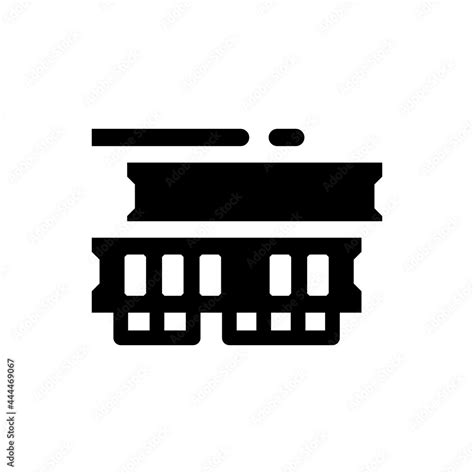 Random Access Memory Icon Vector Eps File Stock Vector Adobe Stock